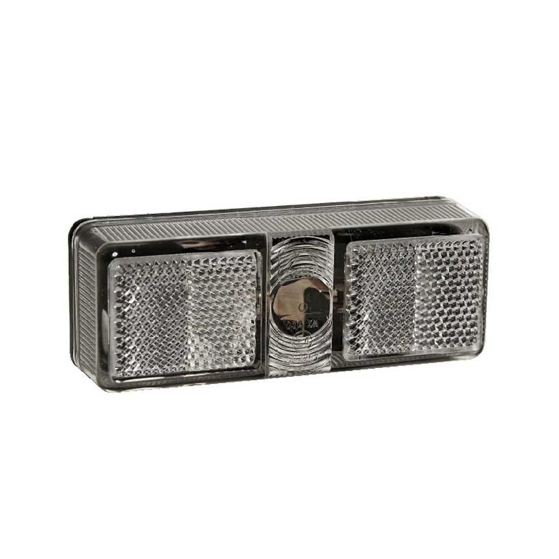 FANALE TONDO LED 2 FUNZIONI 12/24V 140MM RETRONEBBIA RETROMARCIA ...