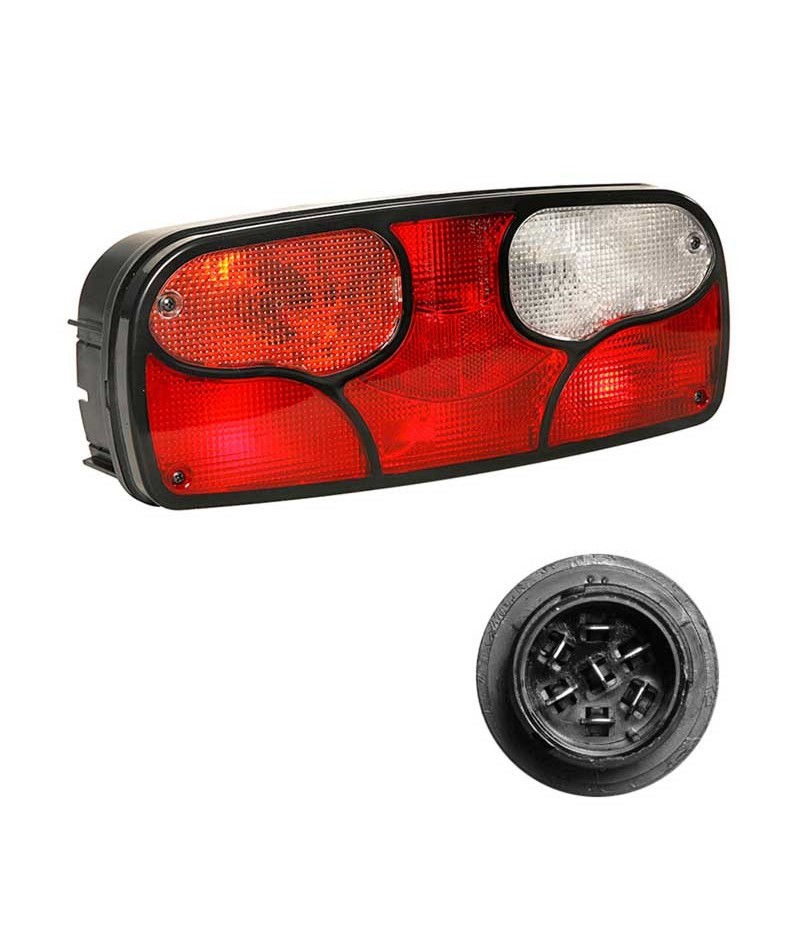 ECOPOINT 2 SINISTRO 24V CON TRIANGOLO - LUCE INGOMBRO LED - 2 AUX ...